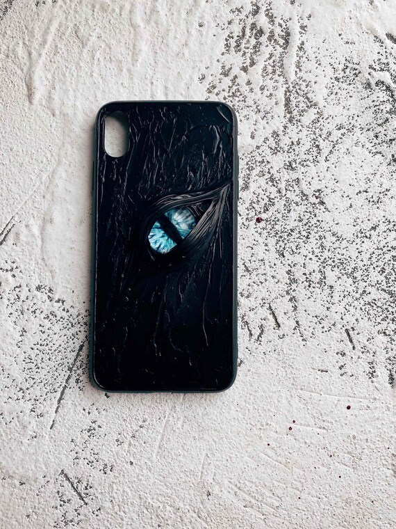 Luminous Effect Gothic Decoden Phone Case3d Horror Scary Goth - Etsy