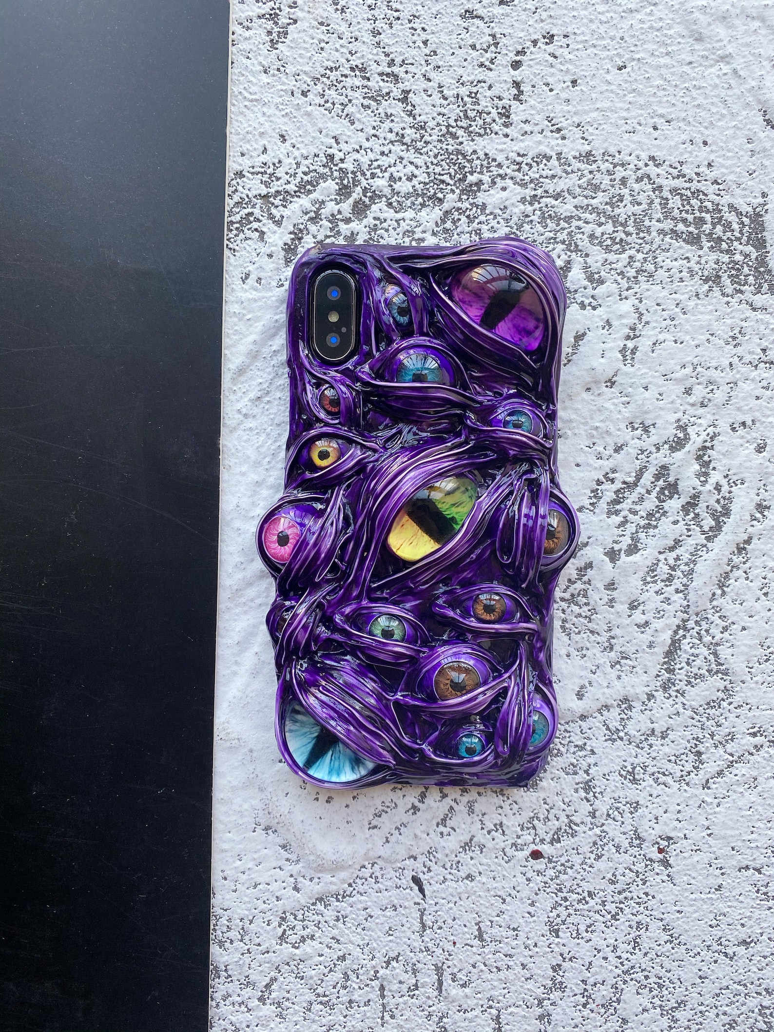 Gothic Decoden Phone Case3d Horror Scary Goth Iphone - Etsy