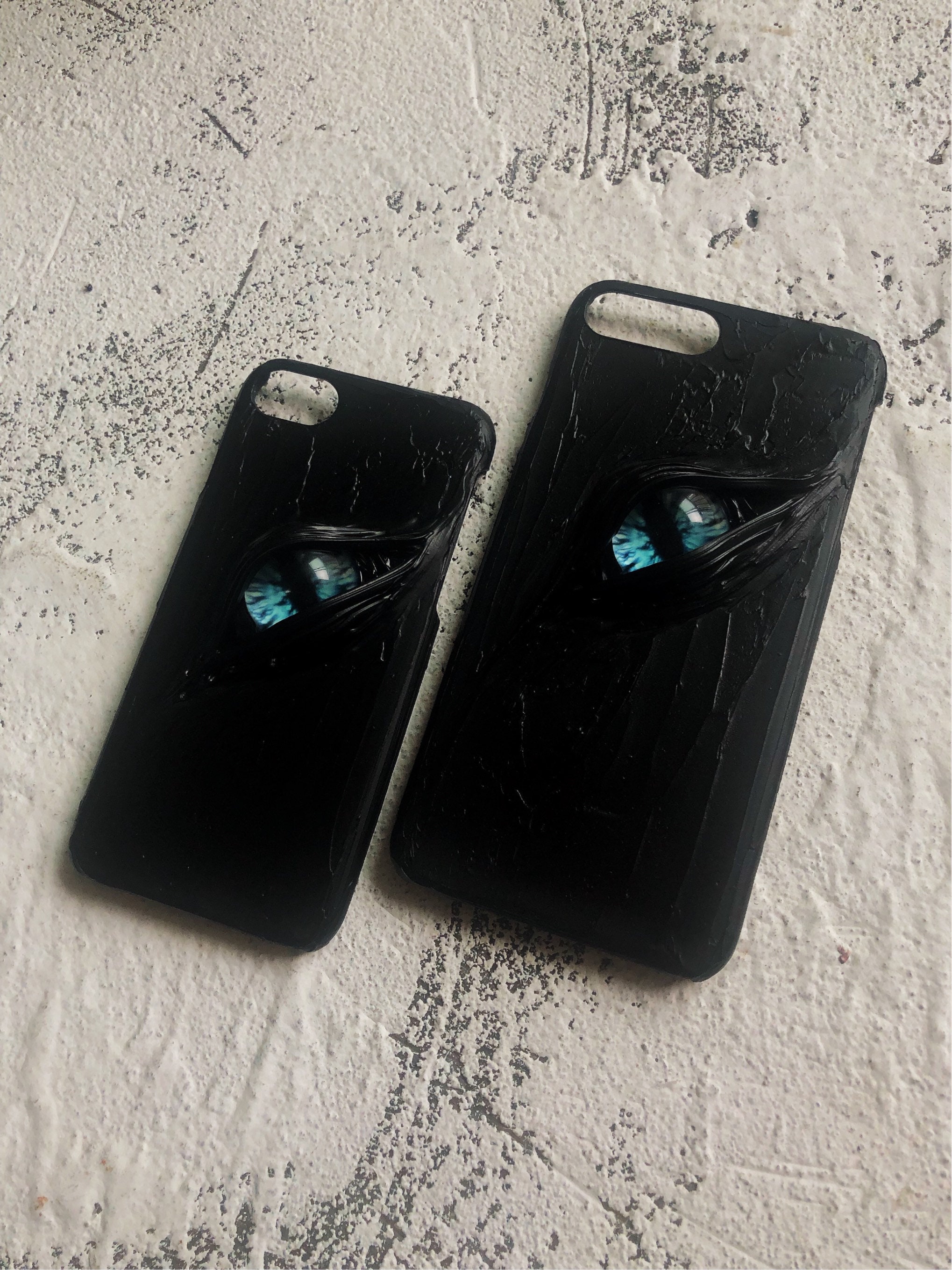 Luminous Effect Gothic Decoden Phone Case3d Horror Scary Goth - Etsy