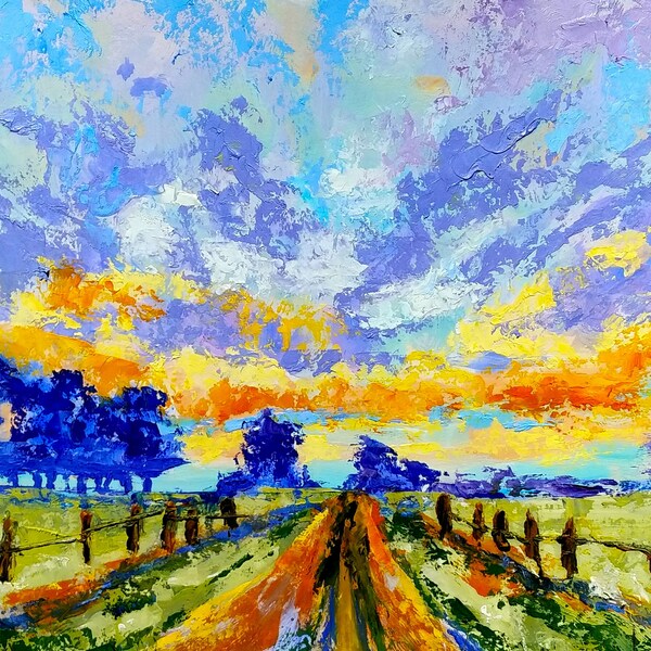 Midwest Landscape - Etsy
