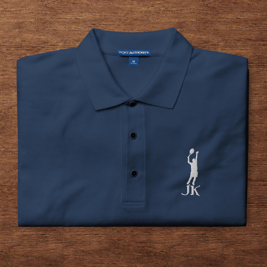 Tennis Polo, Tennis Shirt, Men's Premium Polo - Etsy