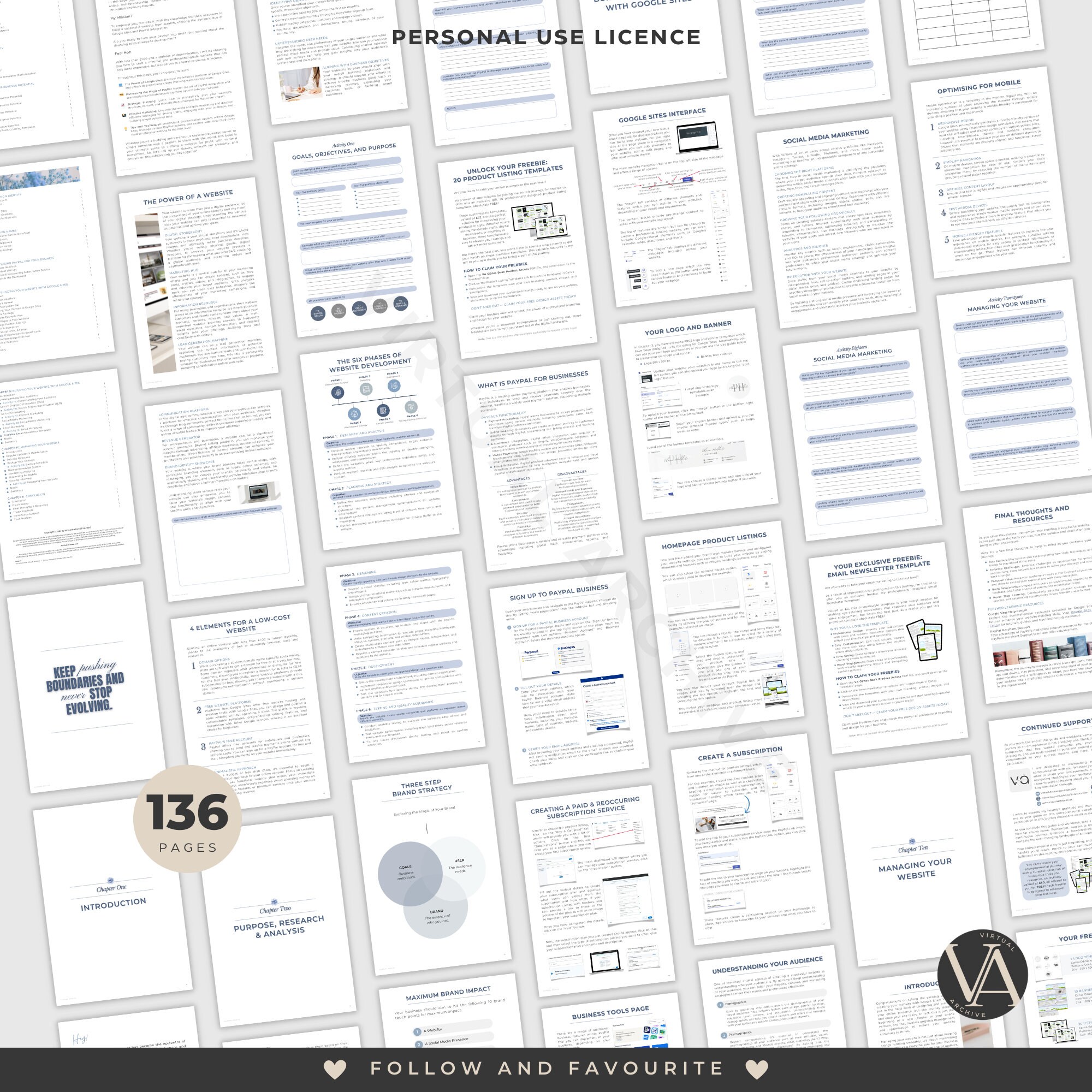 Build A Free Website Guide & Workbook Freebies Website Course Passive ...
