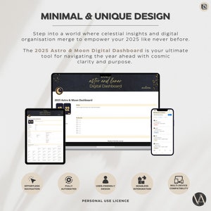 Notion: 2025 Astro & Moon Digital Dashboard Ultimate Notion Calendar ...