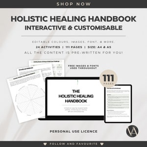 Holistic Healing Book: Ultimate Guide | Wellness | Intimacy | Self-care ...