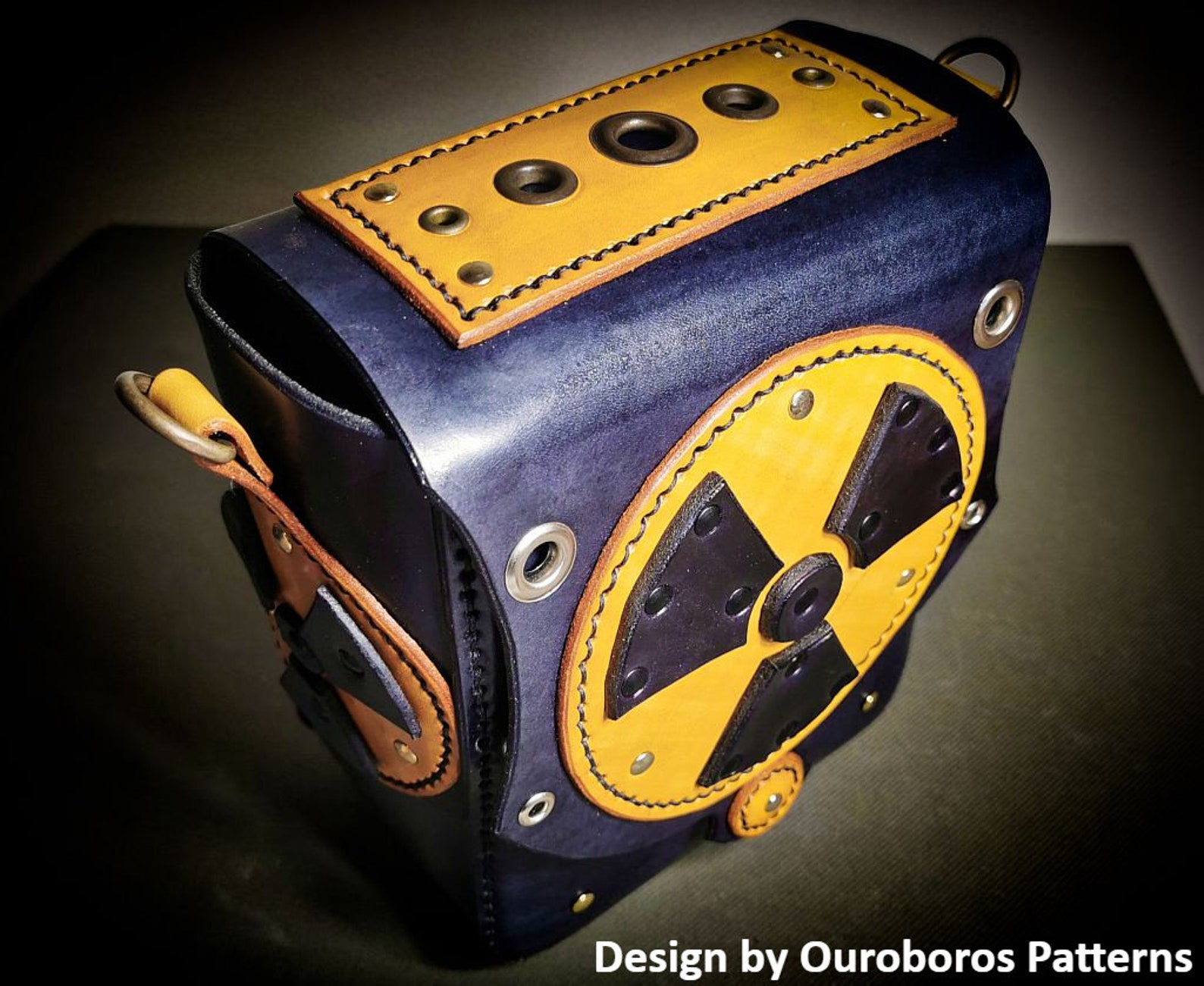 Radioactive Bag - DIY - Leather Pattern PDF - Etsy