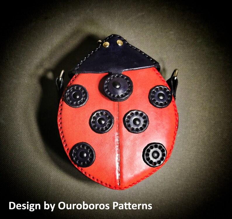 Ladybug Hipbag DIY Leather Pattern PDF | Etsy