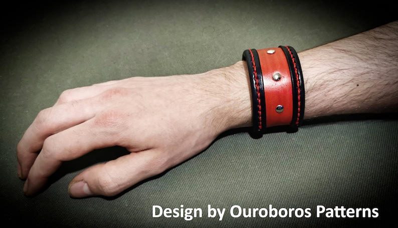 Bracelet DIY Leather Pattern PDF - Etsy
