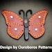 Butterfly Charm - DIY - Leather Pattern PDF - Etsy