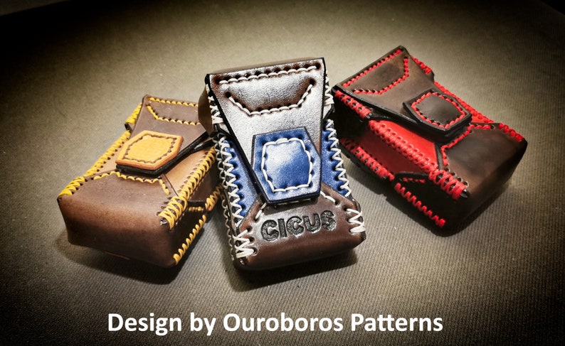 Cigar Box - DIY - Leather Pattern PDF - Etsy