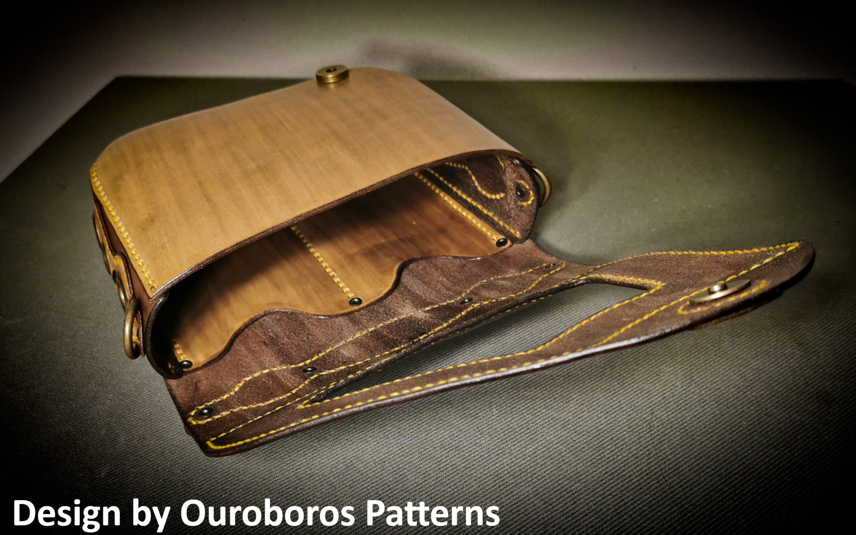 Distinctive Handbag DIY Leather Pattern PDF - Etsy