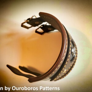Bracer Decorated - DIY - Leather Pattern PDF - Etsy