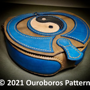 Yin & Yang Handbag - DIY - Leather Pattern PDF - Etsy