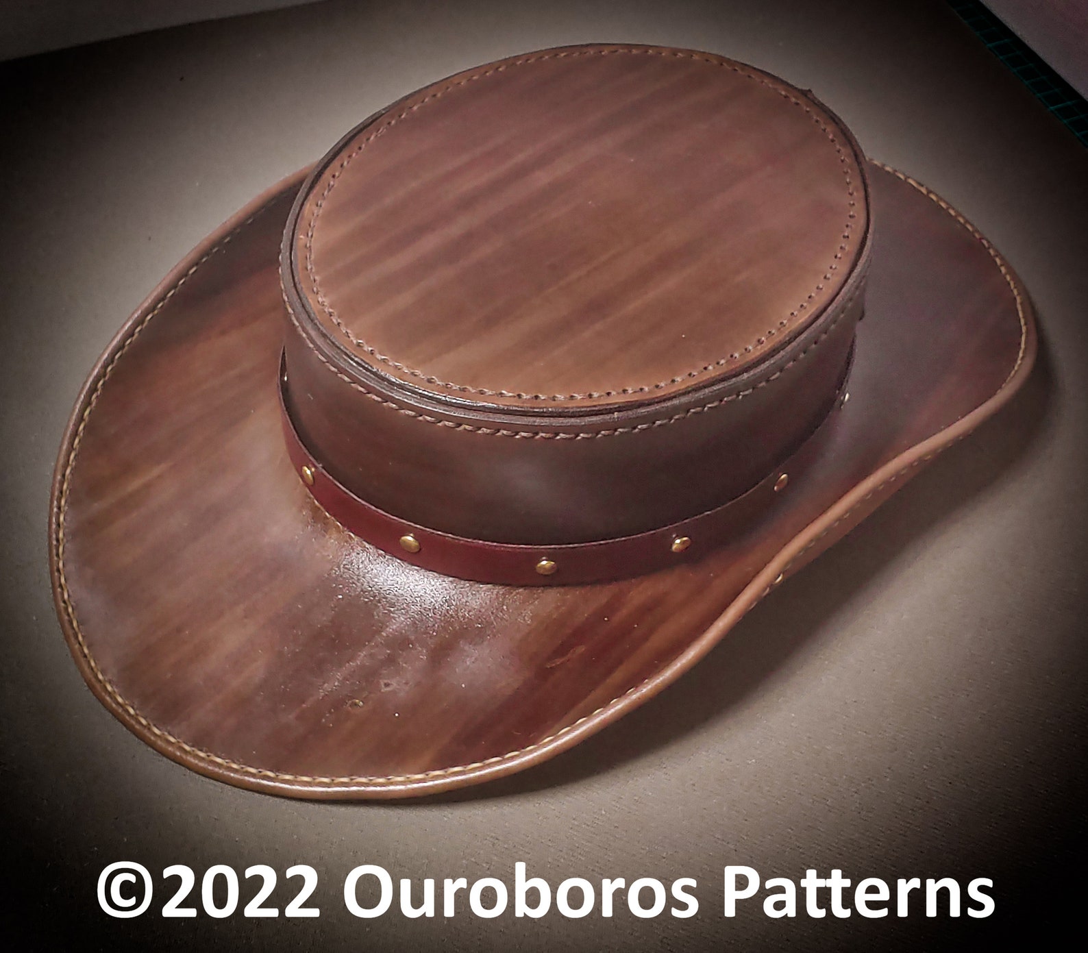 Bushman's Hat DIY Leatrher Pattern PDF - Etsy