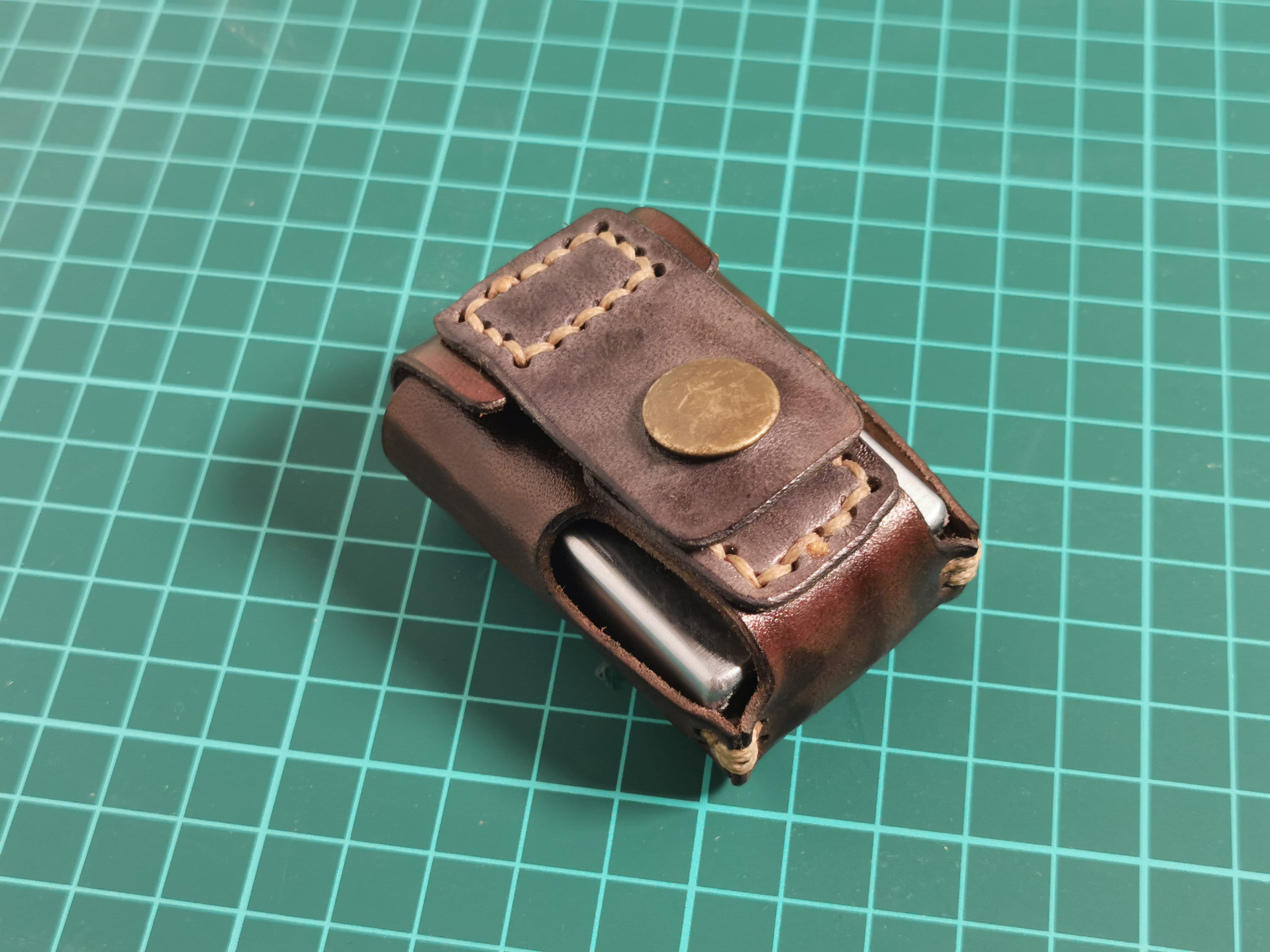 Zippo Lighter Pouch - DIY - Leather Pattern PDF - Etsy