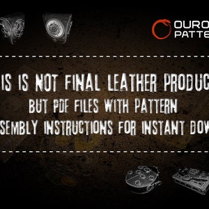 Bracer Decorated - DIY - Leather Pattern PDF - Etsy