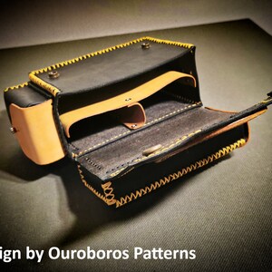 Travel Box - DIY - Leather Pattern PDF - Etsy