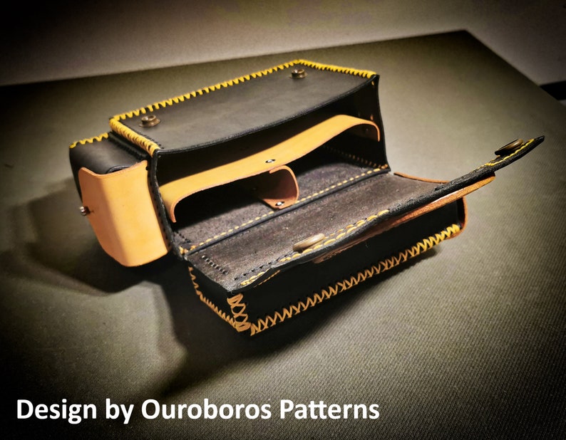 Travel Box DIY Leather Pattern PDF - Etsy