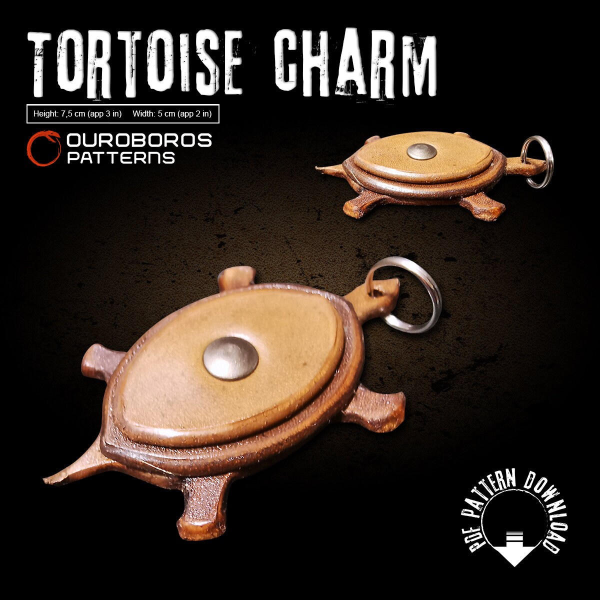 Charm Pack DIY Leather Pattern PDF - Etsy