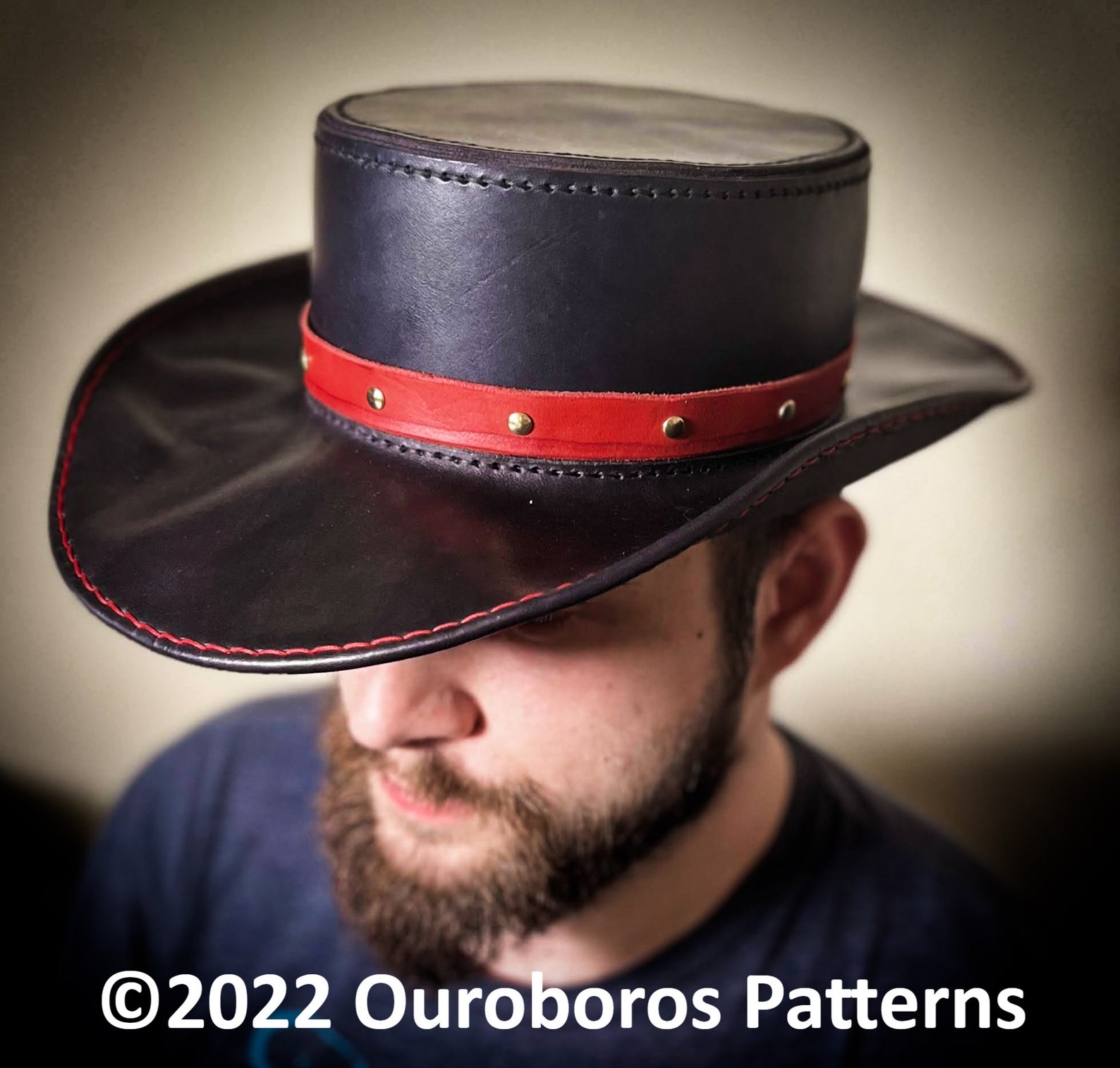 Bushman's Hat DIY Leatrher Pattern PDF - Etsy