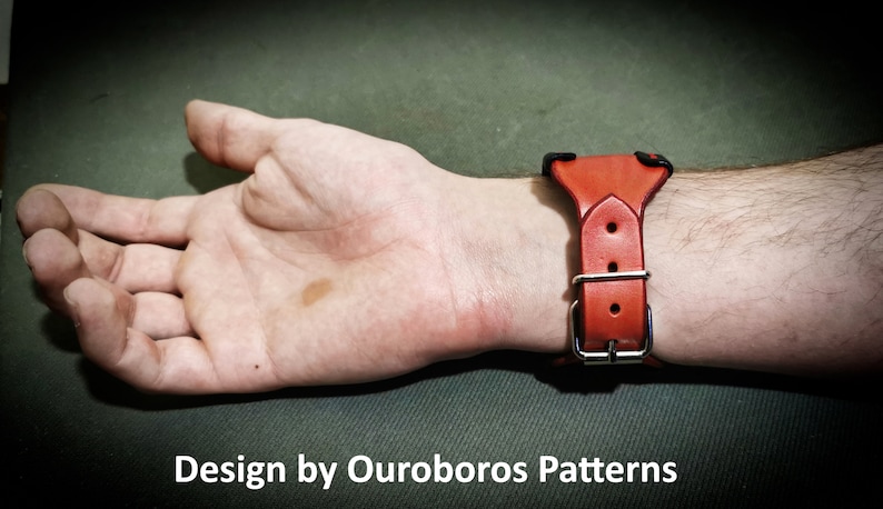 Bracelet DIY Leather Pattern PDF | Etsy