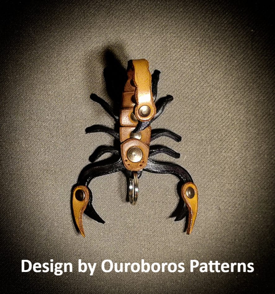 Scorpion Charm - DIY - Leather Pattern PDF - Etsy