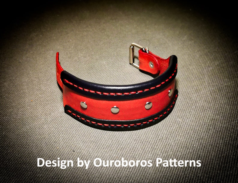 Bracelet DIY Leather Pattern PDF - Etsy