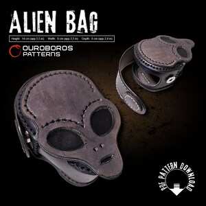 Alien Bag DIY Leather Pattern PDF - Etsy
