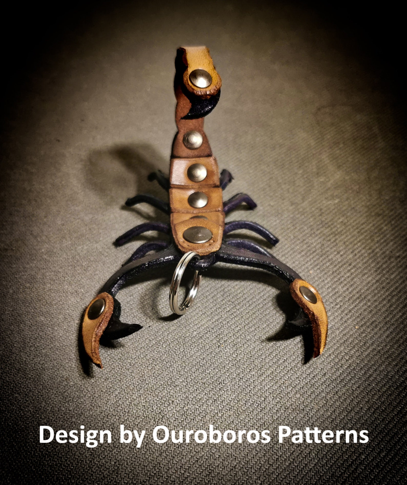 Scorpion Charm - DIY - Leather Pattern PDF - Etsy