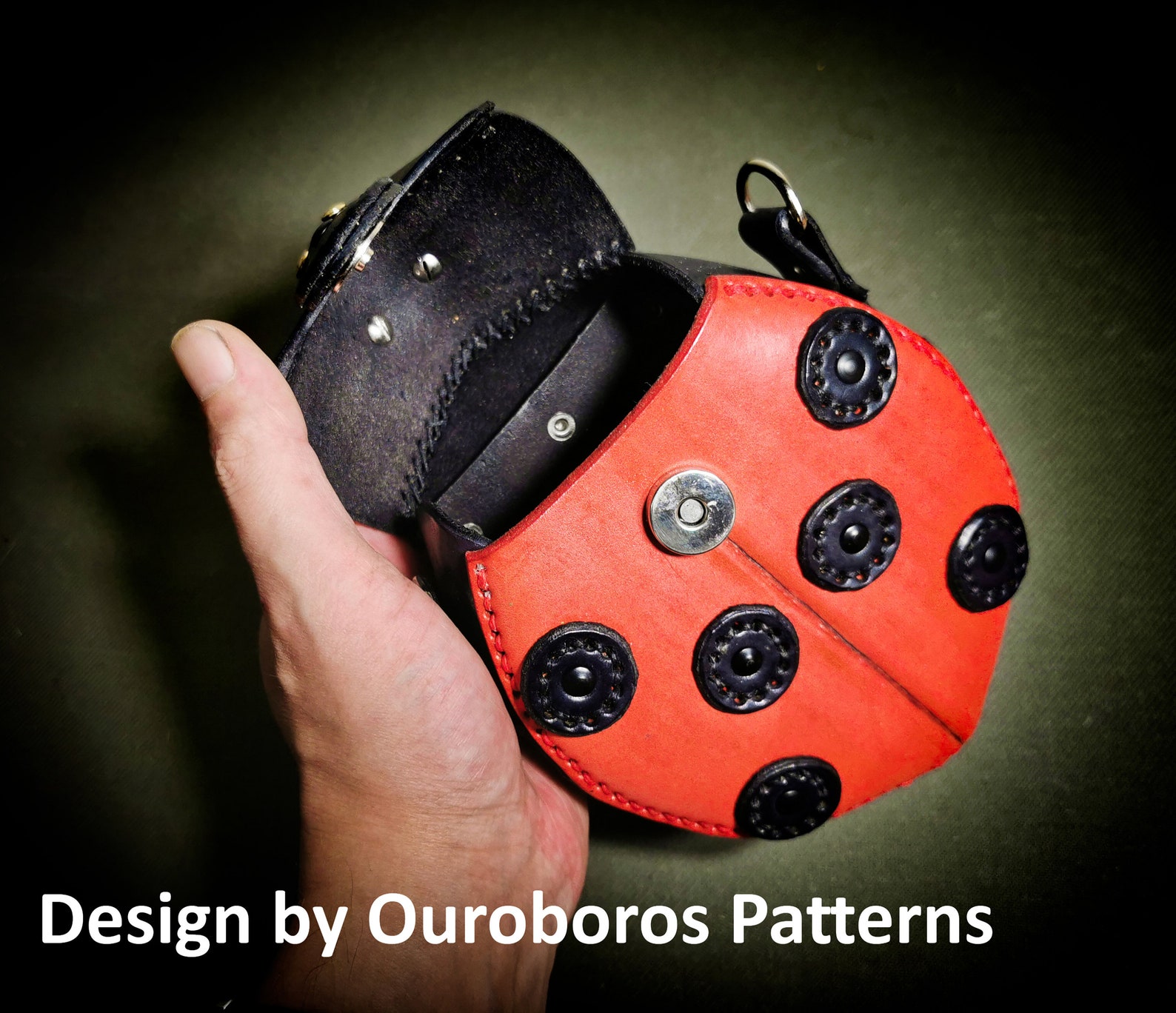 Ladybug Hipbag DIY Leather Pattern PDF | Etsy