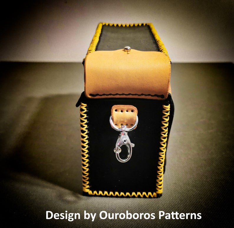 Travel Box DIY Leather Pattern PDF | Etsy