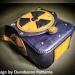Radioactive Bag - DIY - Leather Pattern PDF - Etsy