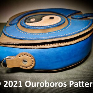 Yin & Yang Handbag - DIY - Leather Pattern PDF - Etsy
