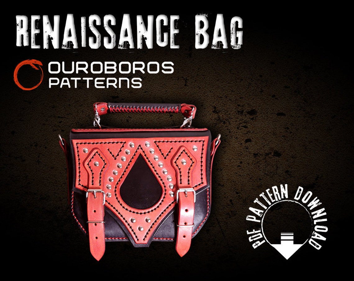 Renaissance Handbag DIY Leather Pattern PDF | Etsy