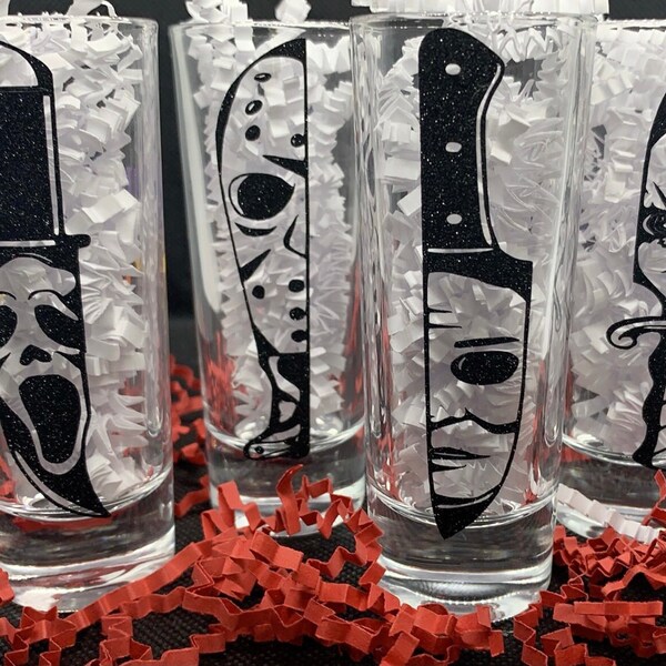 Horror Shot Glasses - Etsy