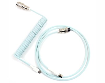 Custom coiled keyboard usb cable | Etsy