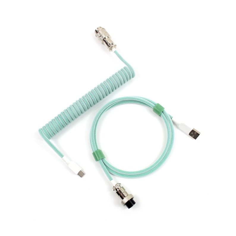Custom Coiled Keyboard USB Cable - Etsy