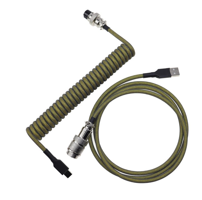 Custom Coiled Mechanical Keyboard Cable - Etsy