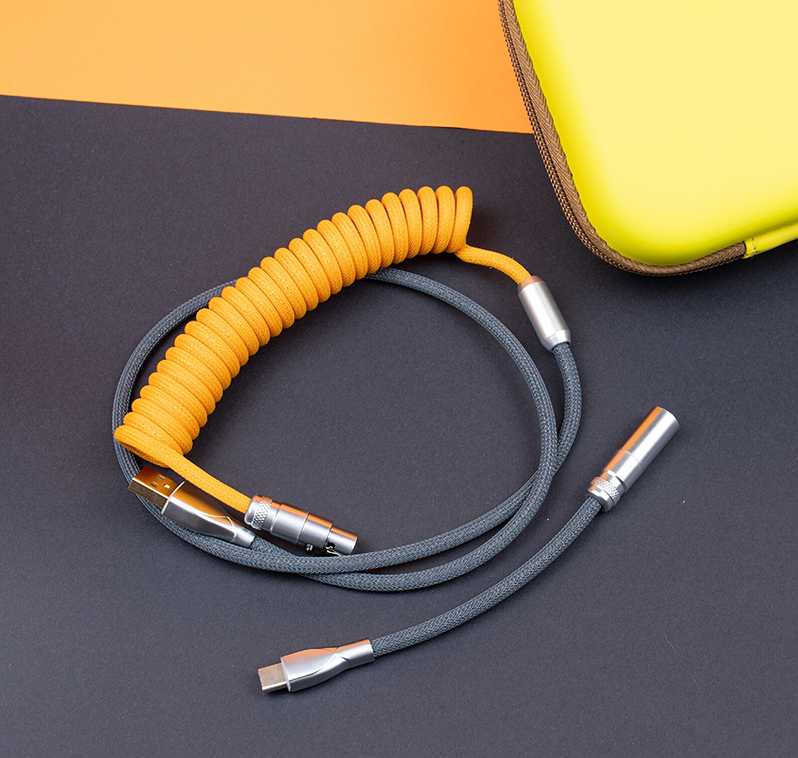 Custom coiled keyboard cable | Etsy