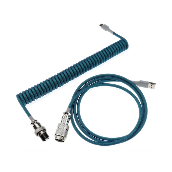 Custom Coiled Keyboard Usb Cable - Etsy