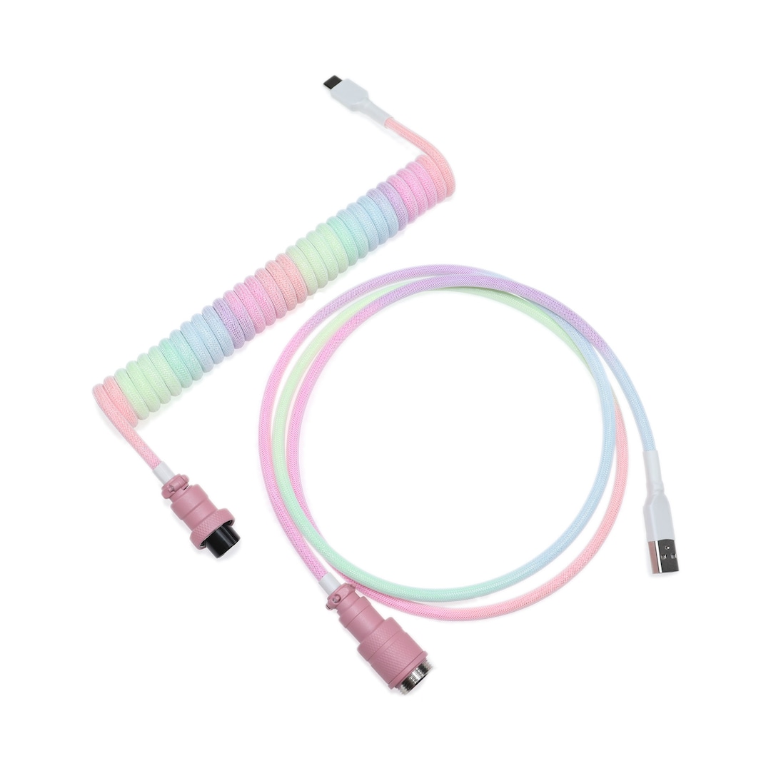 Custom Coil Cable Coil Keyboard Cable Keyboard Coil Cable Aviator Cable ...