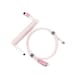 Pink Custom Coiled Keyboard USB Cable Pink Coiled Cable - Etsy