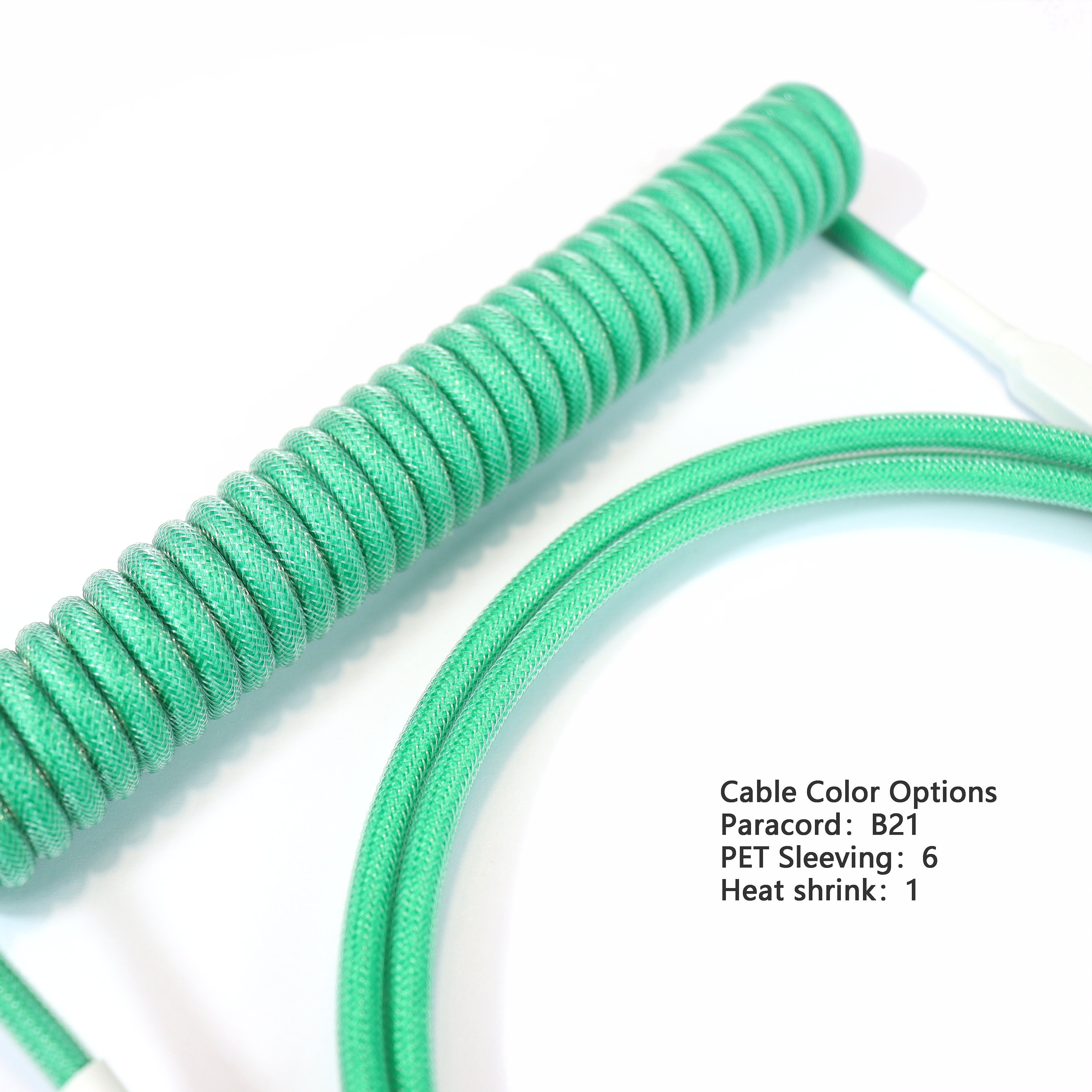 Custom Coiled Keyboard Usb Cable Green Cable - Etsy