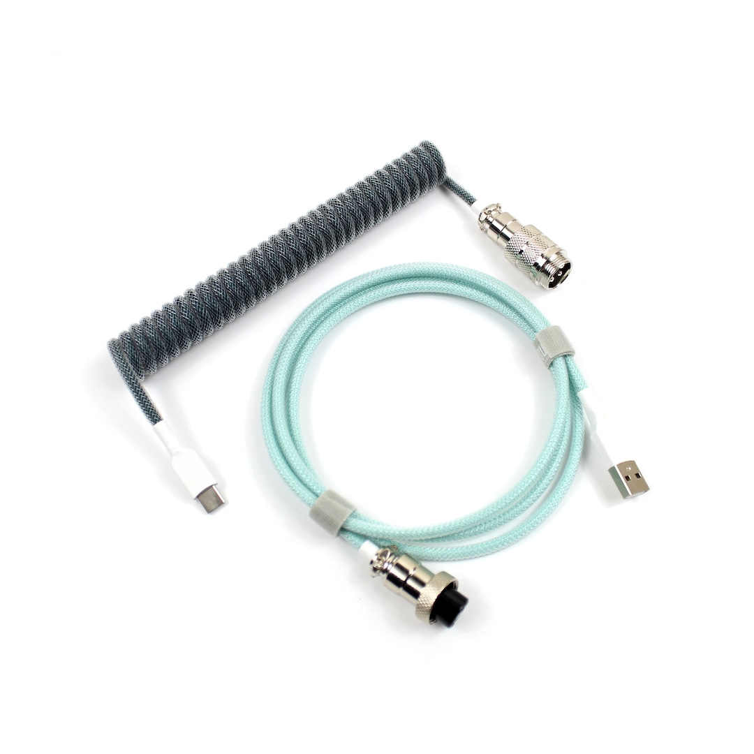 Custom Coiled Keyboard Usb Cable USB C Cable - Etsy