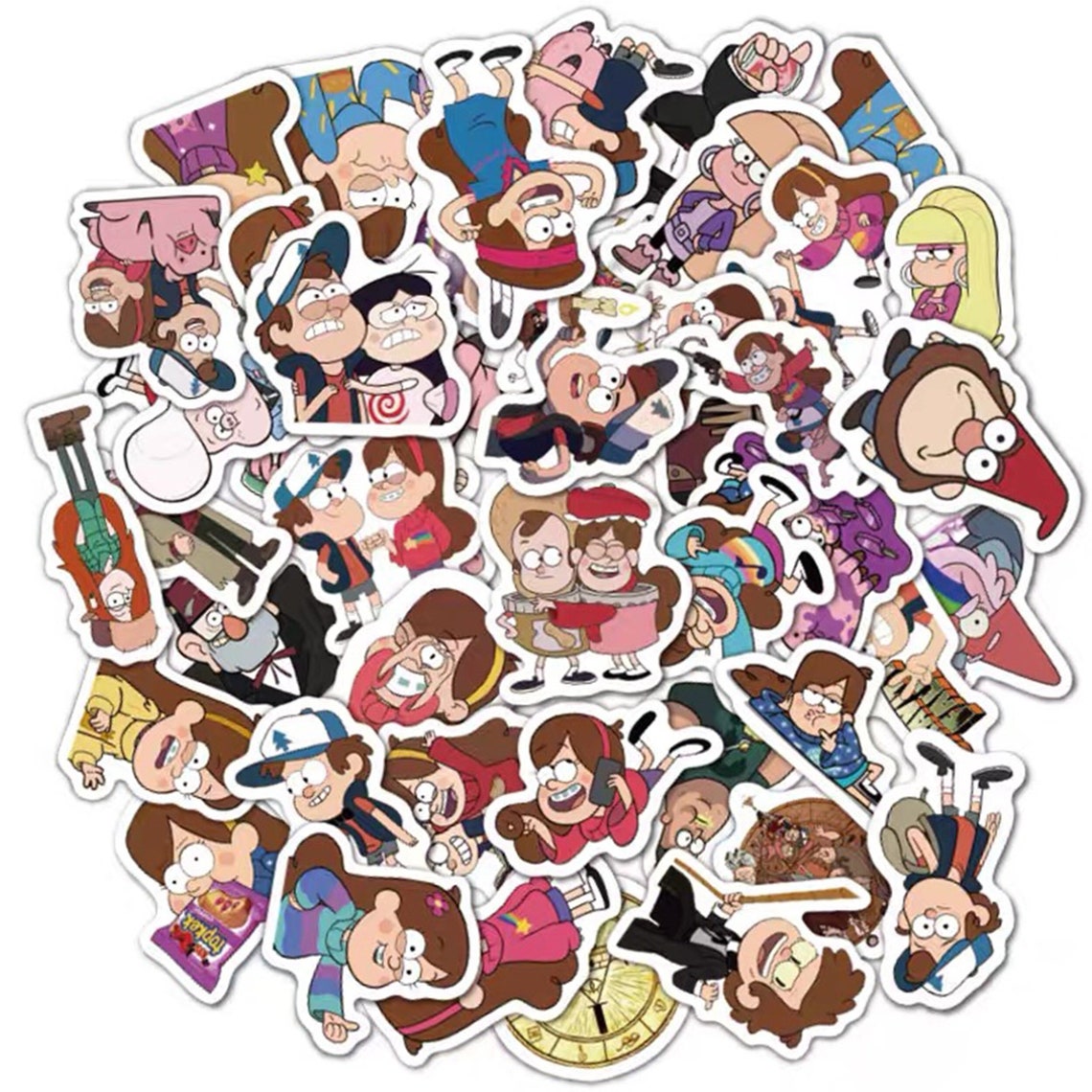 50pc Sticker Pack Gravity Falls Cute Stickers Journal - Etsy Ireland