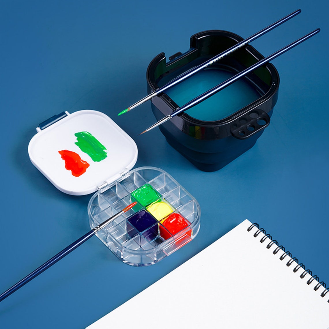 Watercolor Palette Watercolor Tools Mini Watercolor - Etsy