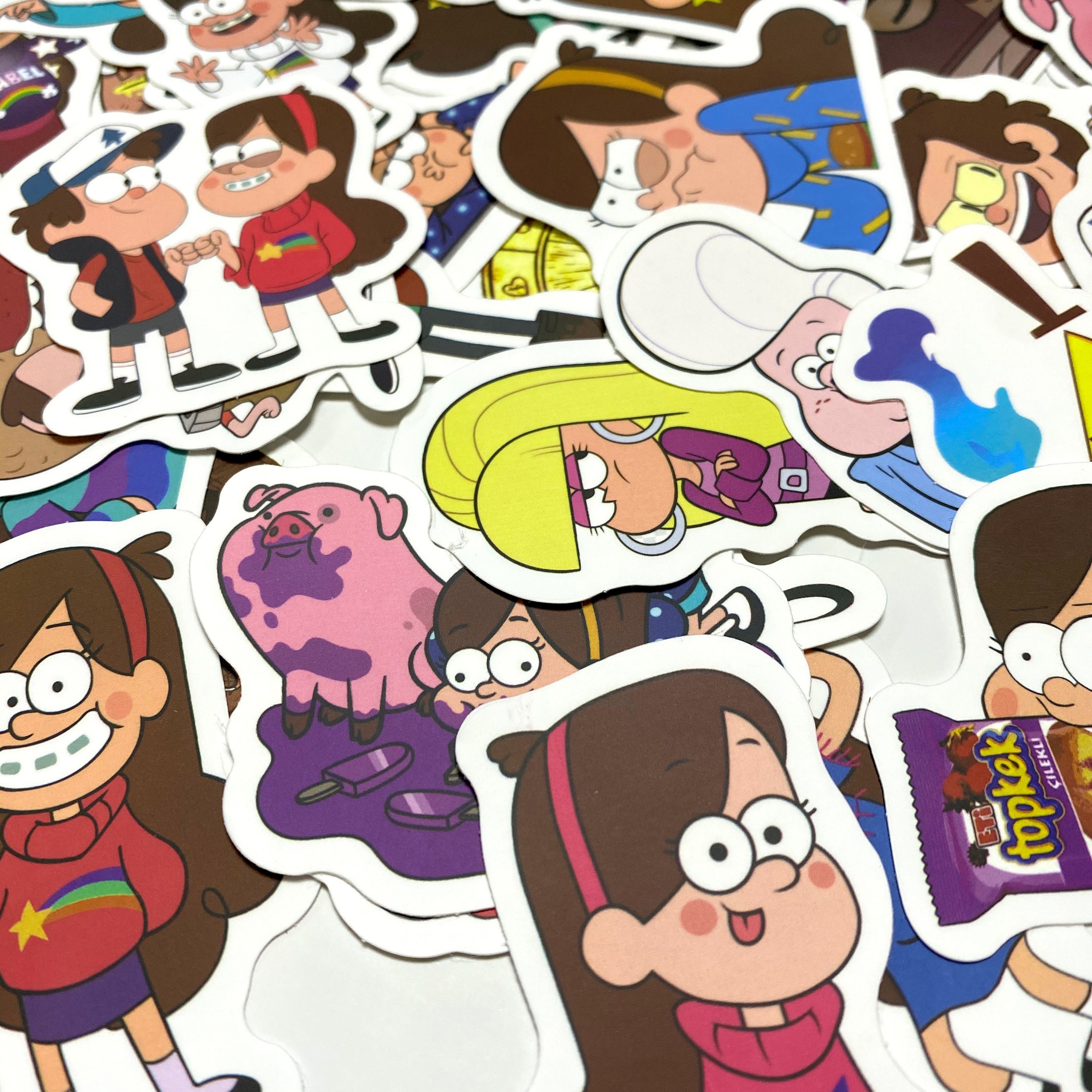 50pc Sticker Pack Gravity Falls Cute Stickers Journal - Etsy