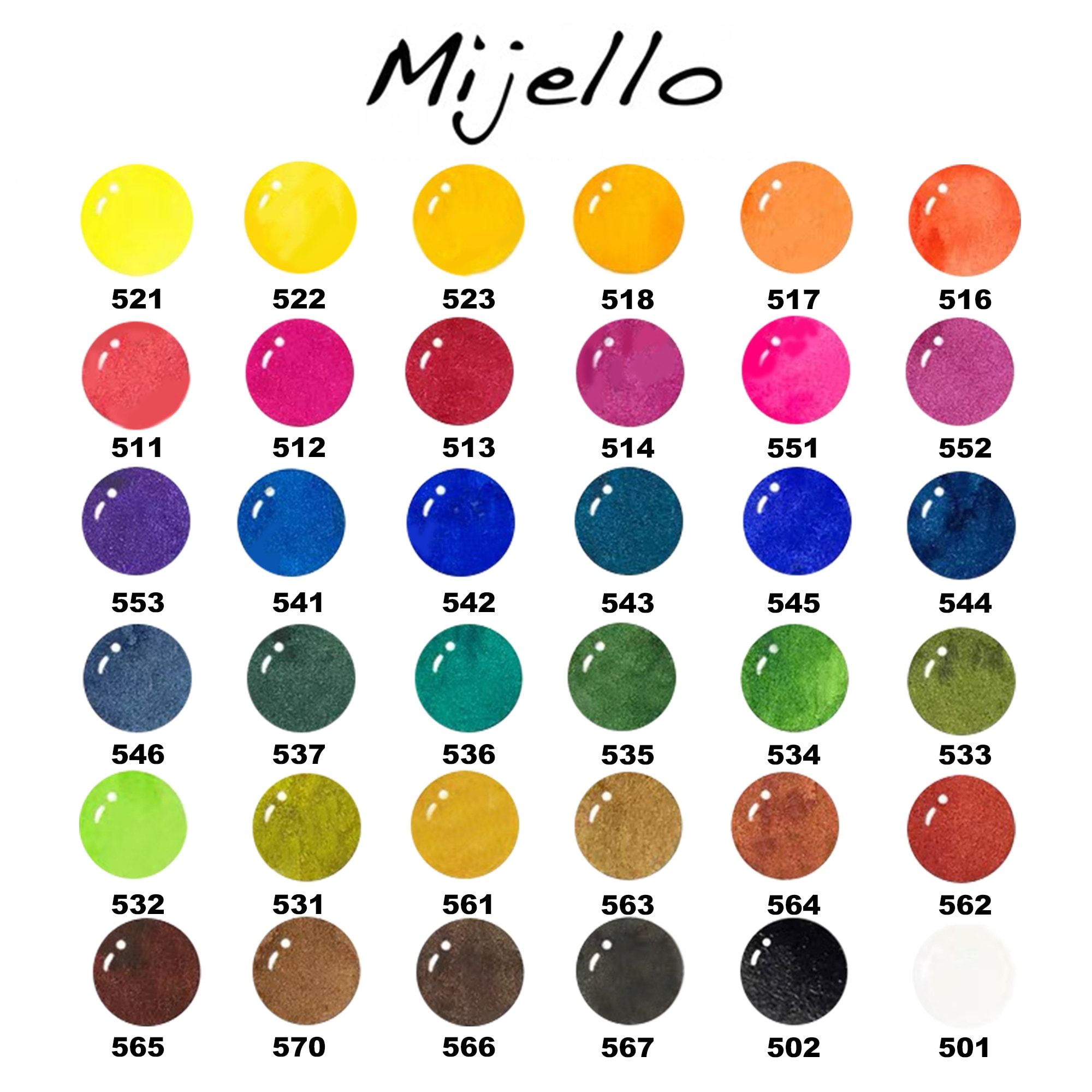 Custom Repackaged Mijello Watercolor Paint- Watercolor- Watercolor From ...