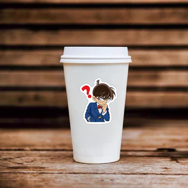 50pc Sticker Pack Detective Conan Cute Stickers Journal - Etsy