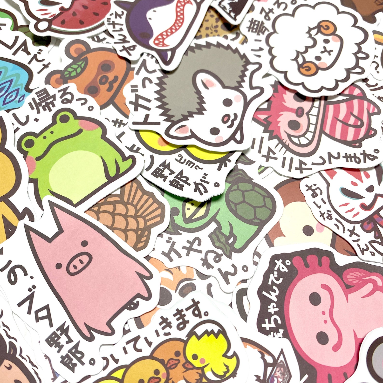 50pc Sticker Pack - B-side Label Stickers - Cute Stickers - Journal ...