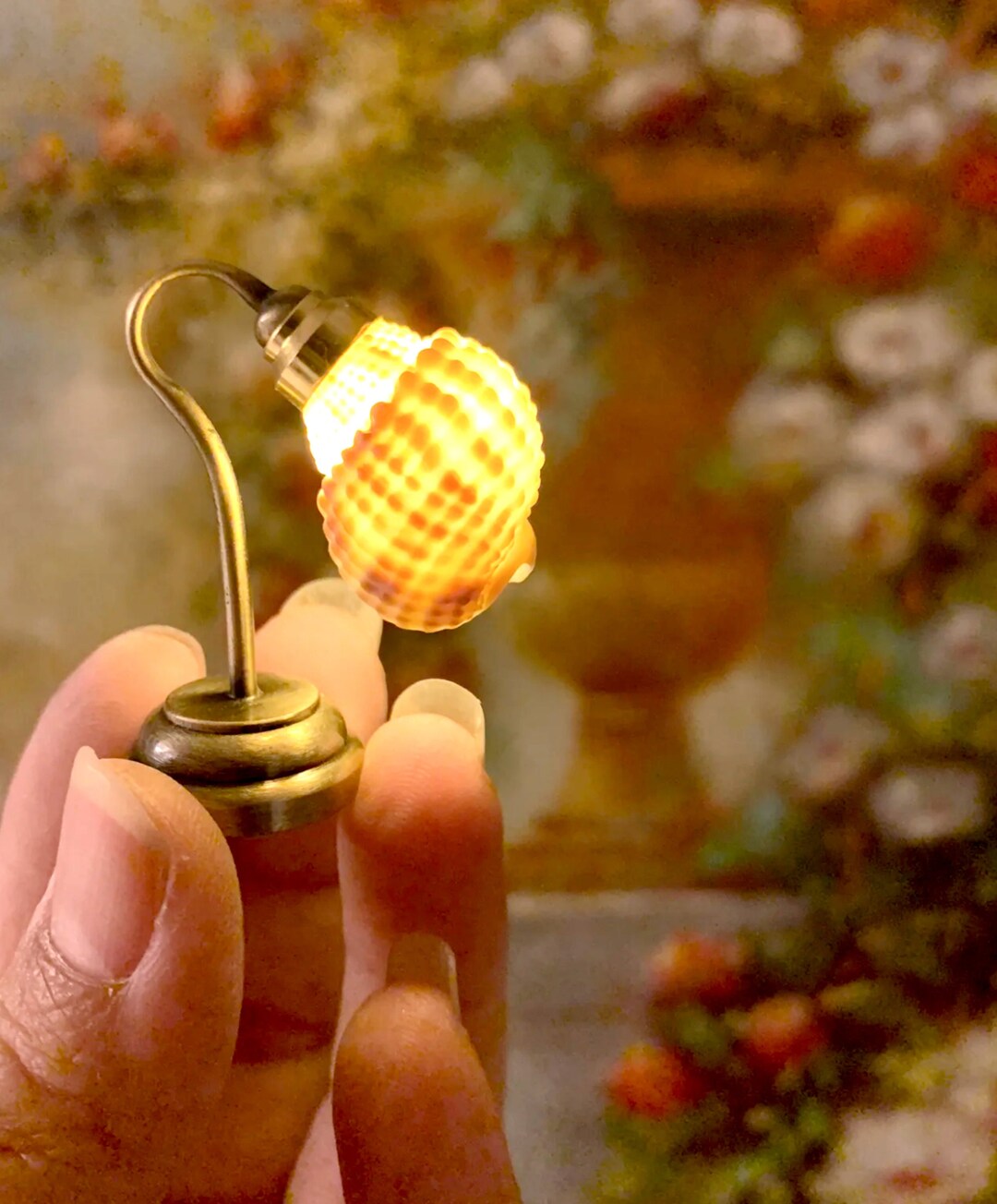 Dollhouse Miniature LED Battery Light - Dollhouse Miniature - Cute ...